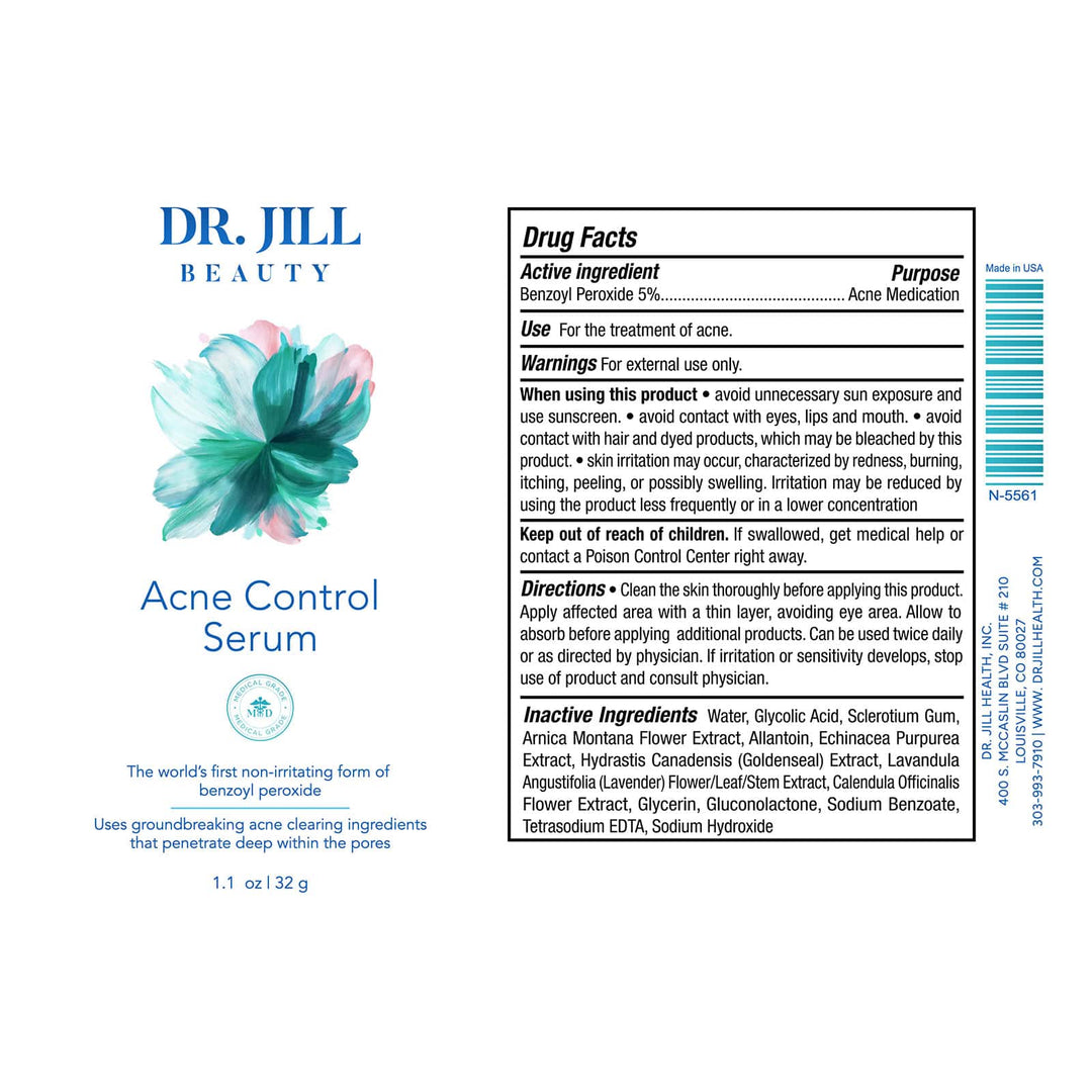 Acne Control Serum – Dr. Jill Health