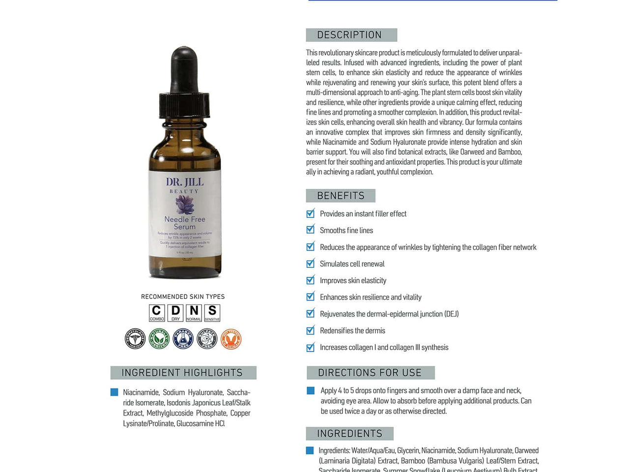 Dr. Jill's Skincare – Dr. Jill Health